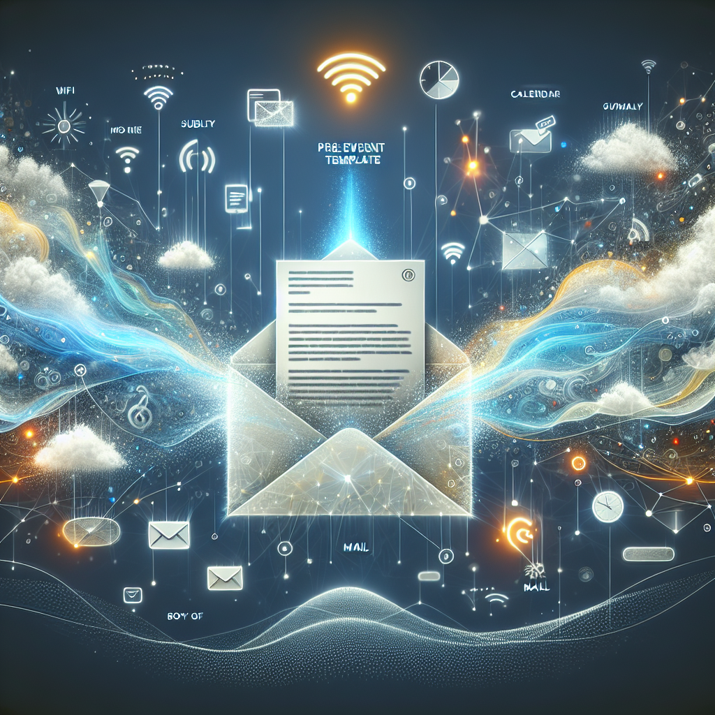 Free Pre-Event Email Template Generator