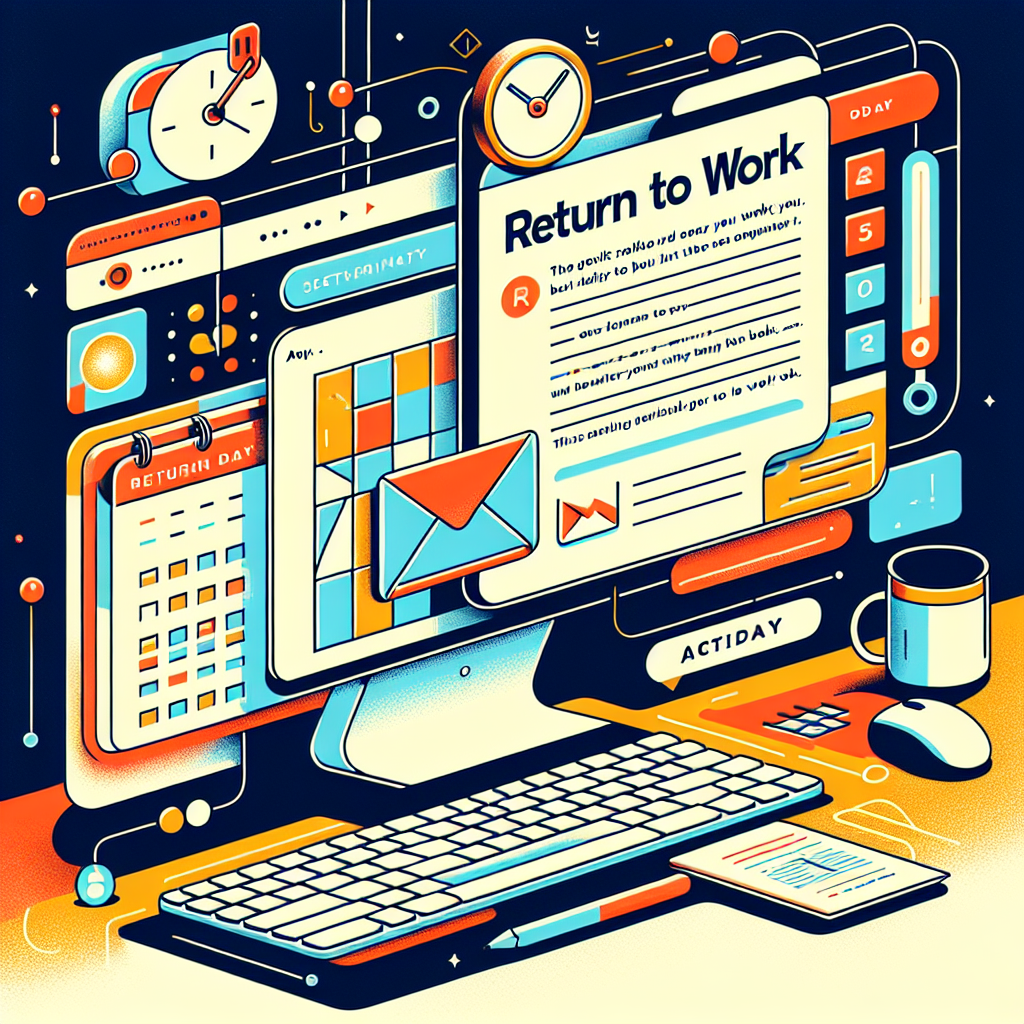 Free Return to Work Email Template Generator